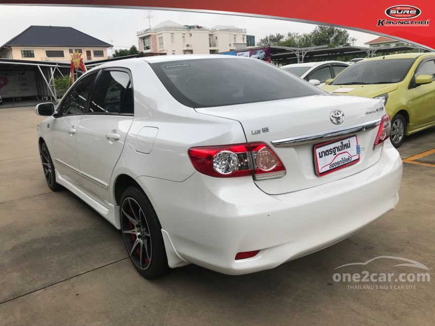 Toyota Corolla Altis 2012 G 1.6 in กรุงเทพและปริมณฑล Automatic Sedan สี ...