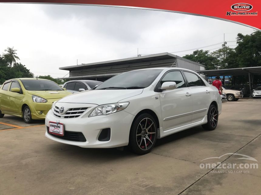 Toyota Corolla Altis 2012 G 1.6 in กรุงเทพและปริมณฑล Automatic Sedan สี ...