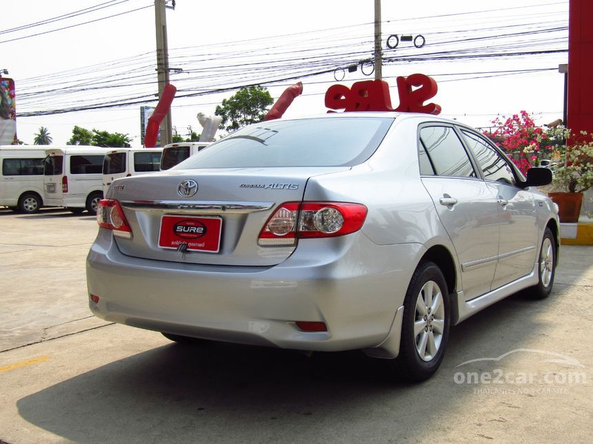 Toyota Corolla Altis 2012 G 1.6 in กรุงเทพและปริมณฑล Automatic Sedan สี ...