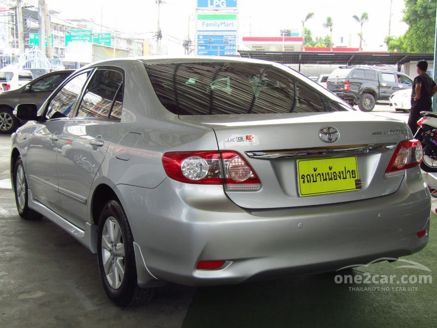 Toyota Corolla Altis 2013 G 1.6 in กรุงเทพและปริมณฑล Automatic Sedan สี ...