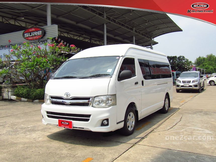 Toyota Hiace 2012 D4D 2.5 in กรุงเทพและปริมณฑล Manual Van สีขาว for ...