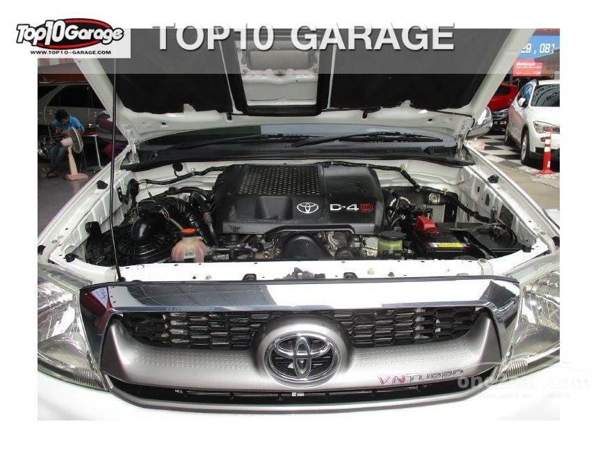 Toyota Hilux Vigo 2010 DOUBLE CAB (ปี 08-11) E Prerunner VN Turbo 2.5 เกียร์ธรรมดา สีขาว ...