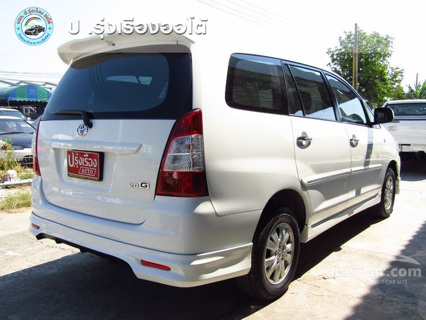 Toyota Innova 2012 G 2.0 in กรุงเทพและปริมณฑล Automatic Wagon สีขาว for ...