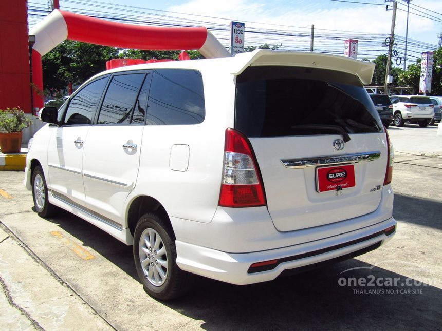 Toyota Innova 2015 G 2.0 in กรุงเทพและปริมณฑล Automatic Wagon สีขาว for ...