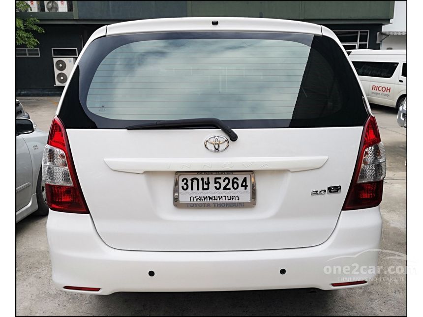 Toyota Innova 2015 G 2.0 in กรุงเทพและปริมณฑล Automatic Wagon สีขาว for ...