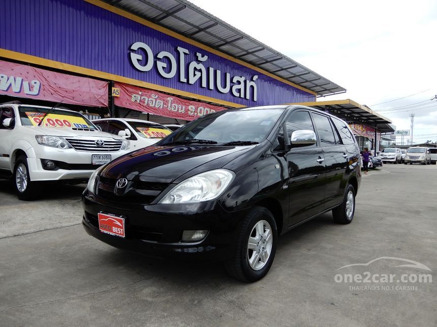 Toyota Innova 2008 G 2.0 in กรุงเทพและปริมณฑล Automatic Wagon สีดำ for ...