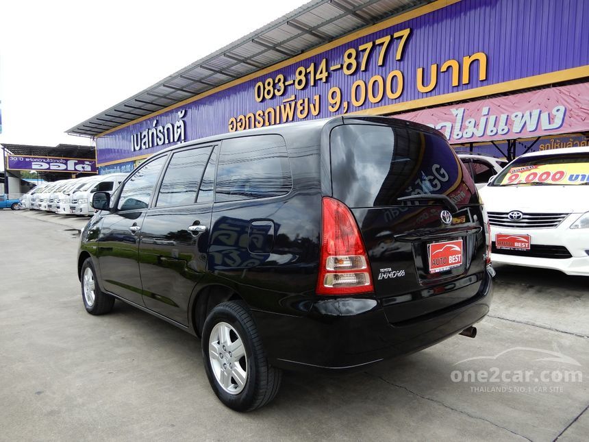 Toyota Innova 2008 G 2.0 in กรุงเทพและปริมณฑล Automatic Wagon สีดำ for ...