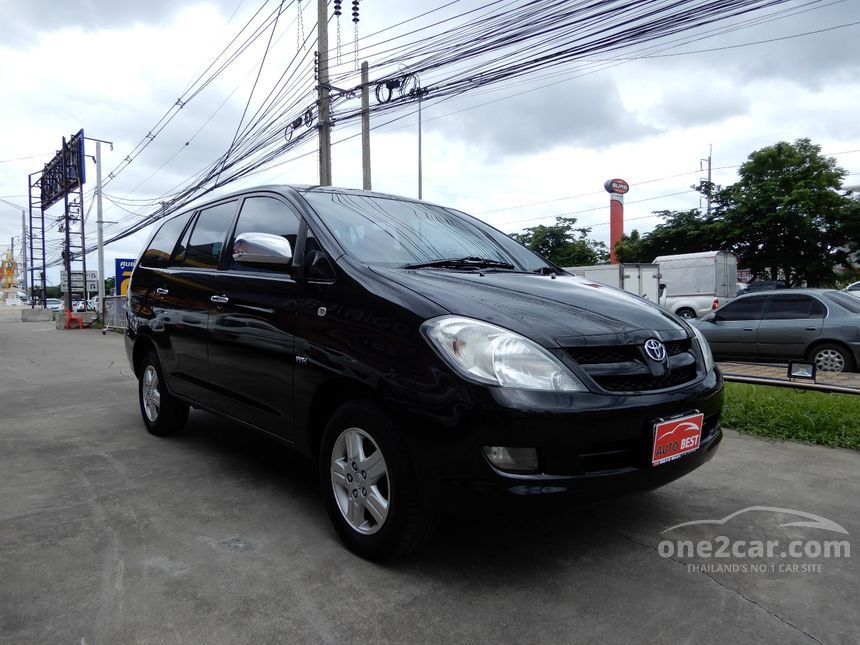 Toyota Innova 2008 G 2.0 in กรุงเทพและปริมณฑล Automatic Wagon สีดำ for ...
