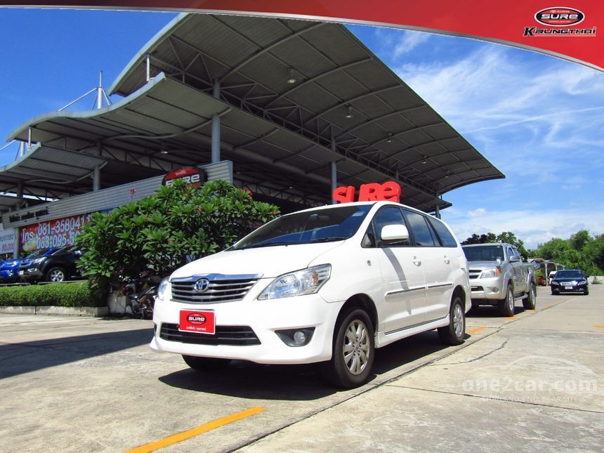 Toyota Innova 2015 G 2.0 in กรุงเทพและปริมณฑล Automatic Wagon สีขาว for ...