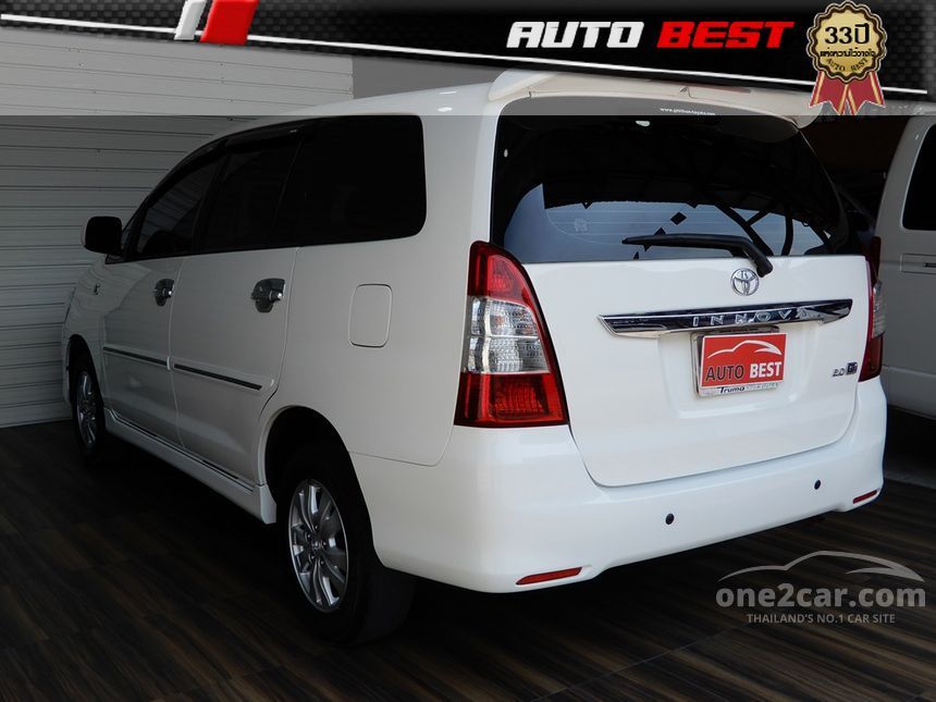 Toyota Innova 2013 G 2.0 in กรุงเทพและปริมณฑล Automatic Wagon สีขาว for ...