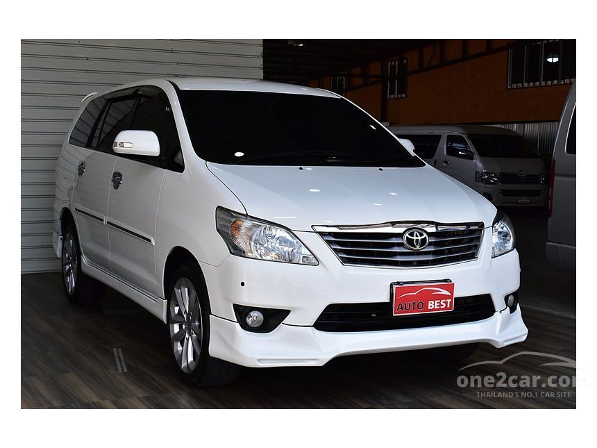 Toyota Innova 2013 V 2.0 in กรุงเทพและปริมณฑล Automatic Wagon สีขาว for ...