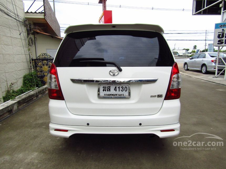 Toyota Innova 2012 V 2.0 in กรุงเทพและปริมณฑล Automatic Wagon สีขาว for ...