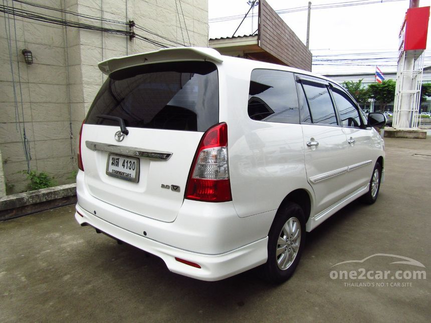 Toyota Innova 2012 V 2.0 in กรุงเทพและปริมณฑล Automatic Wagon สีขาว for ...
