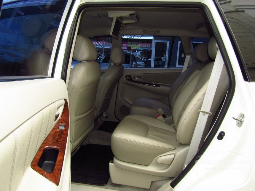 Toyota Innova 2012 (ปี 11-15) V 2.0 เกียร์อัตโนมัติ สีขาว | One2car.com ...