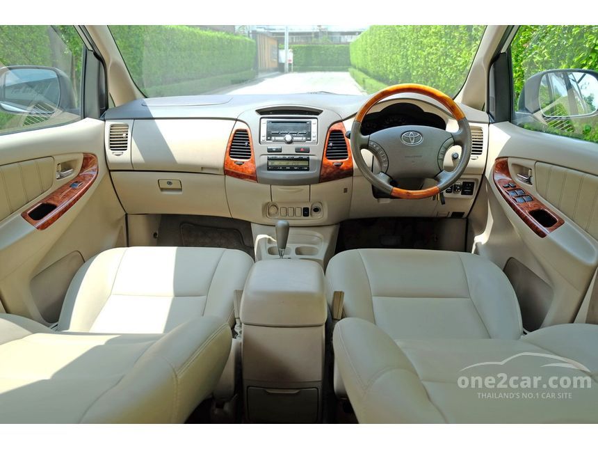 Toyota Innova 2008 V 2.0 in กรุงเทพและปริมณฑล Automatic Wagon สีเงิน ...