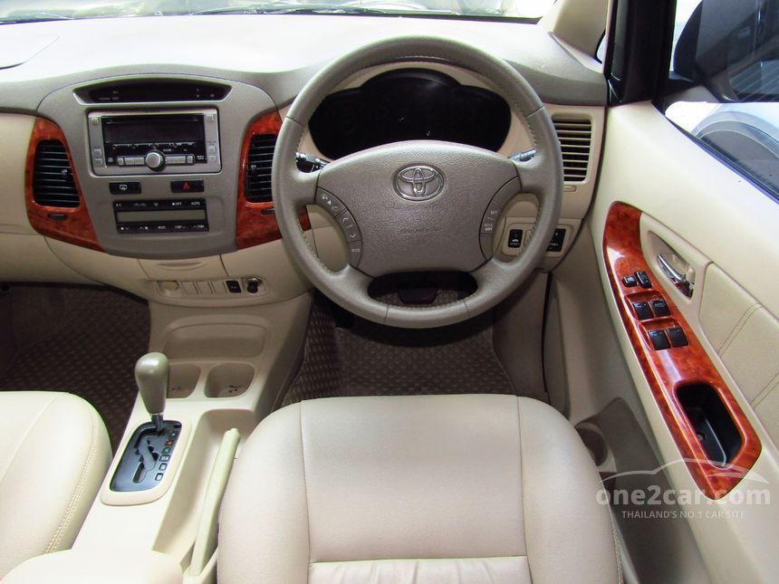 Toyota Innova 2008 V 2.5 in กรุงเทพและปริมณฑล Automatic Wagon สีน้ำตาล ...