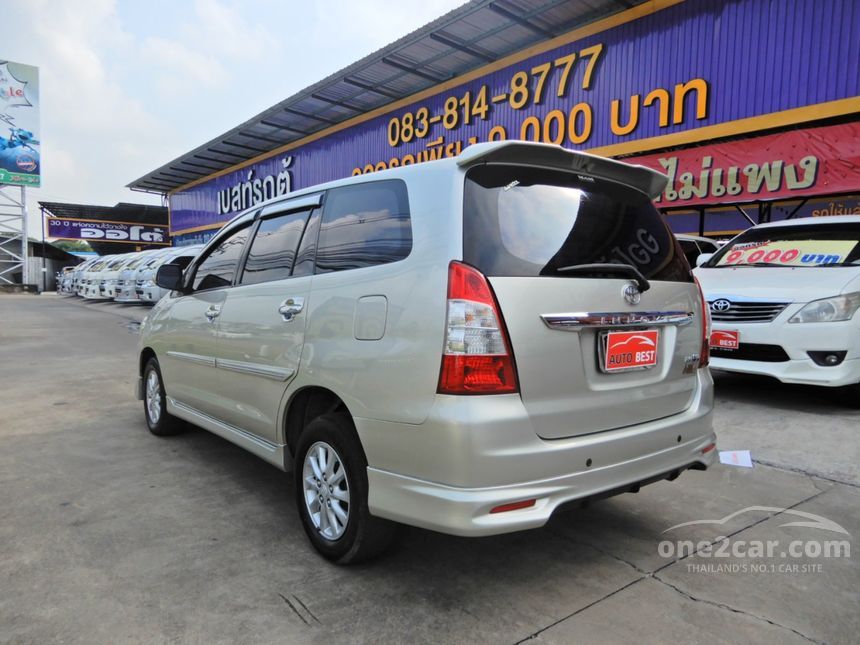 Toyota Innova 2012 V 2.0 in กรุงเทพและปริมณฑล Automatic Wagon สีเทา for ...