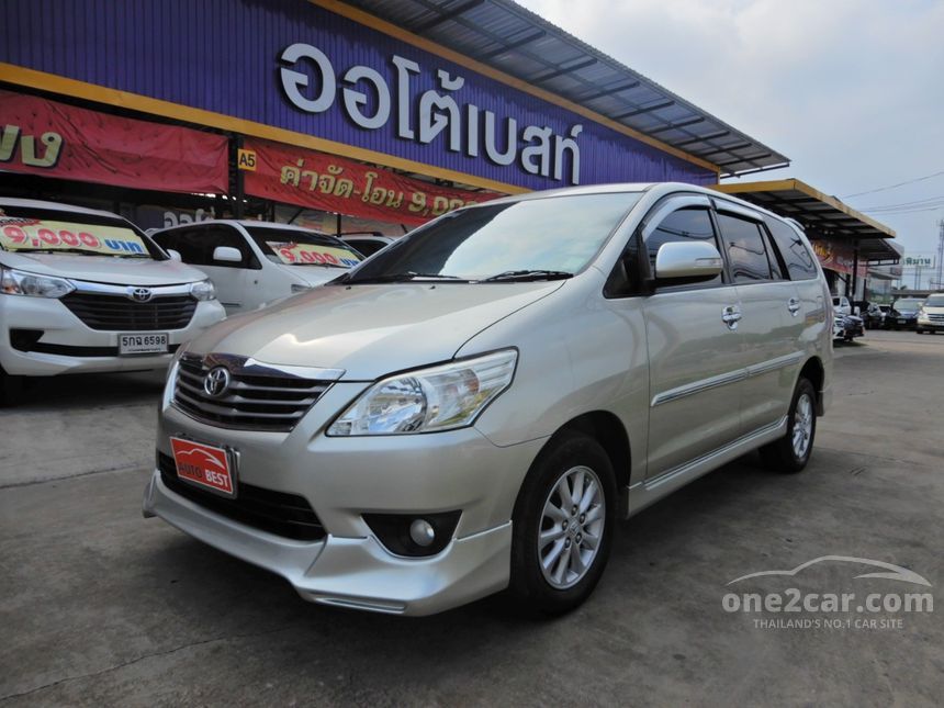 Toyota Innova 2012 V 2.0 in กรุงเทพและปริมณฑล Automatic Wagon สีเทา for ...