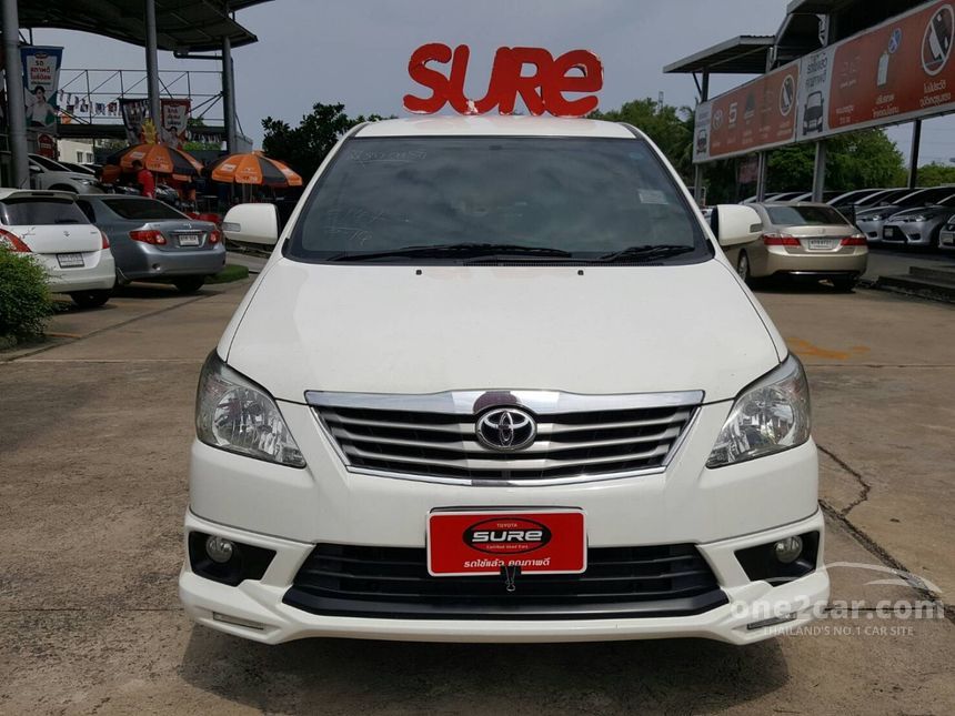 Toyota Innova 2015 V 2.0 in กรุงเทพและปริมณฑล Automatic Wagon สีขาว for ...