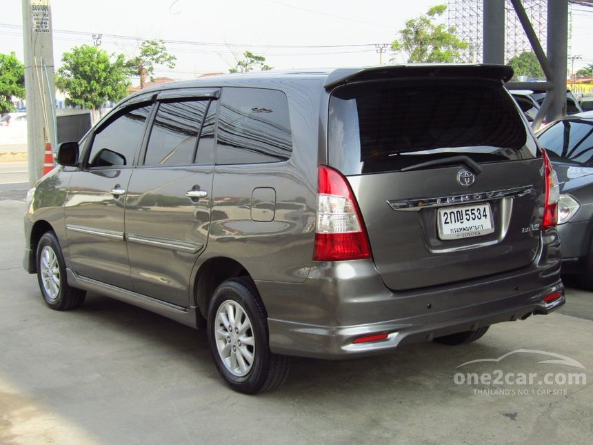 Toyota Innova 2013 (ปี 11-15) V 2.0 เกียร์อัตโนมัติ สีเทา | One2car.com ...
