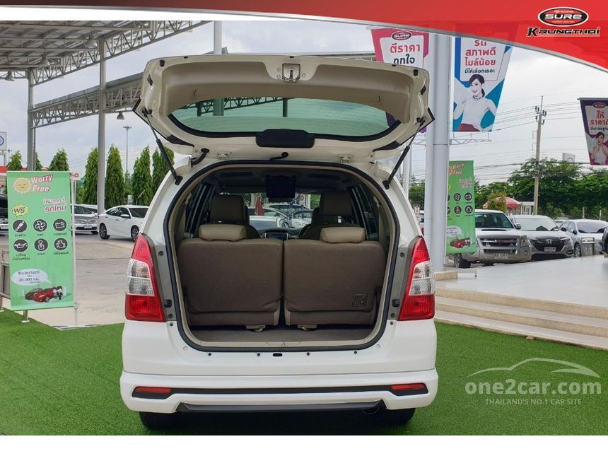 Toyota Innova 2015 V 2.0 in กรุงเทพและปริมณฑล Automatic Wagon สีขาว for ...