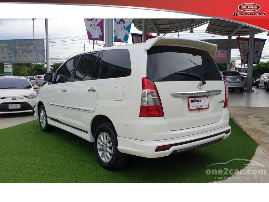 Toyota Innova 2015 V 2.0 in กรุงเทพและปริมณฑล Automatic Wagon สีขาว for ...