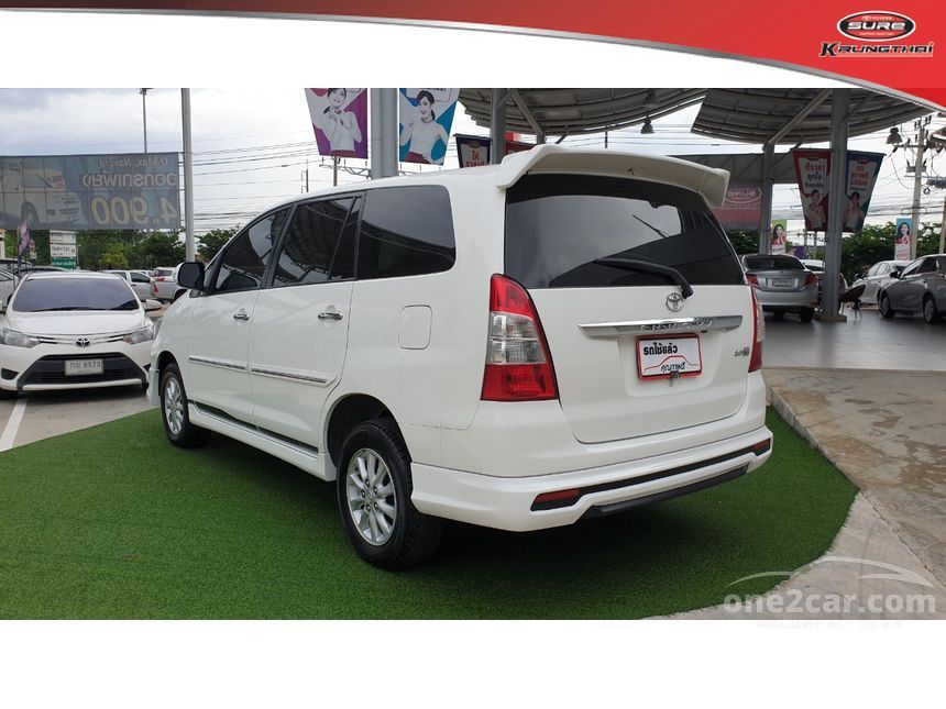 Toyota Innova 2015 V 2.0 in กรุงเทพและปริมณฑล Automatic Wagon สีขาว for ...