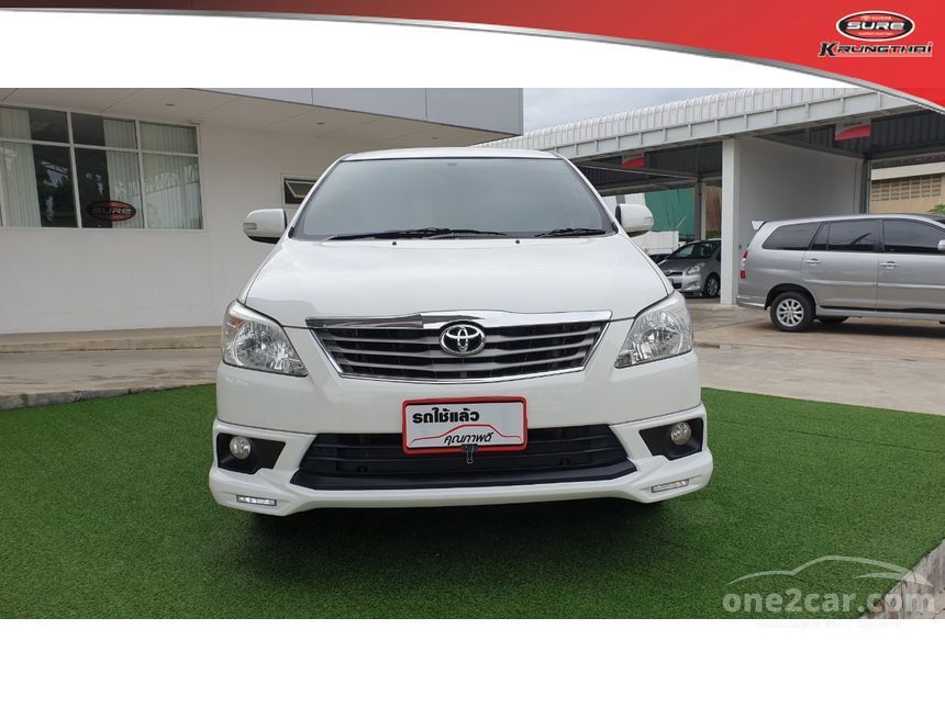 Toyota Innova 2015 V 2.0 in กรุงเทพและปริมณฑล Automatic Wagon สีขาว for ...