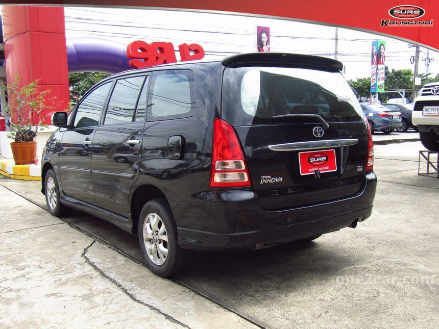Toyota Innova 2008 V 2.0 in กรุงเทพและปริมณฑล Automatic Wagon สีดำ for ...