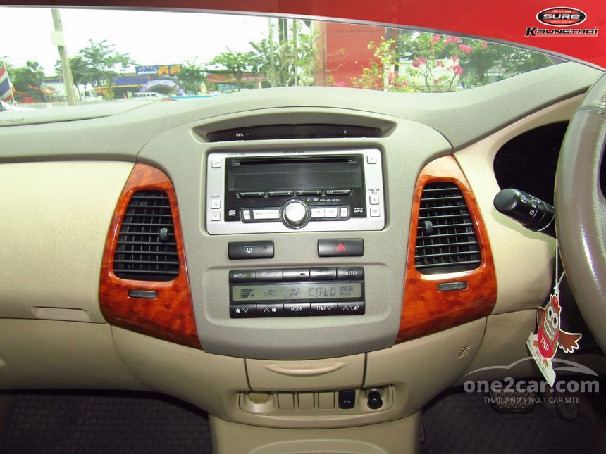Toyota Innova 2008 V 2.0 in กรุงเทพและปริมณฑล Automatic Wagon สีดำ for ...