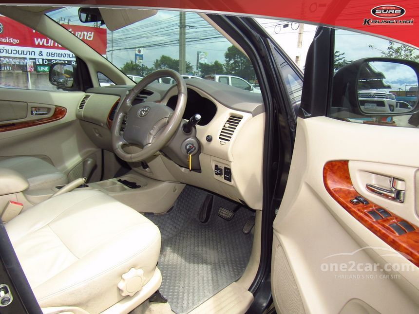 Toyota Innova 2008 V 2.0 in กรุงเทพและปริมณฑล Automatic Wagon สีดำ for ...