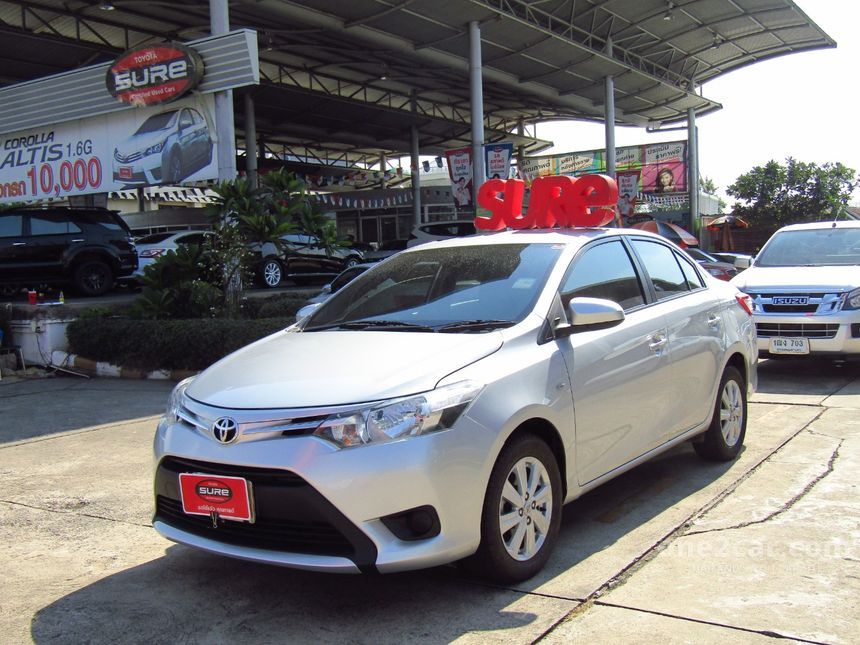 Toyota Vios 2016 E 1.5 in กรุงเทพและปริมณฑล Automatic Sedan สีเงิน for ...